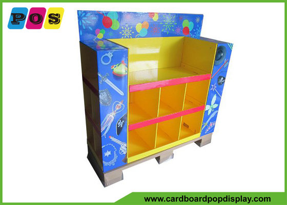 Store Flooring Cardboard Pallet Display For Halloween Toy Items PA025