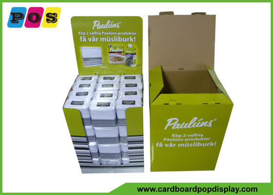 Retail Product Corrugated Dump Bin Display CMYK Color Floor Standing DB042
