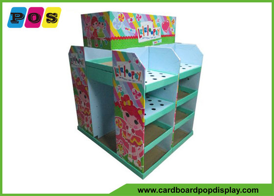 Recycled Retail POS Cardboard Pallet Display Loading Heavy Products For Toys PA031