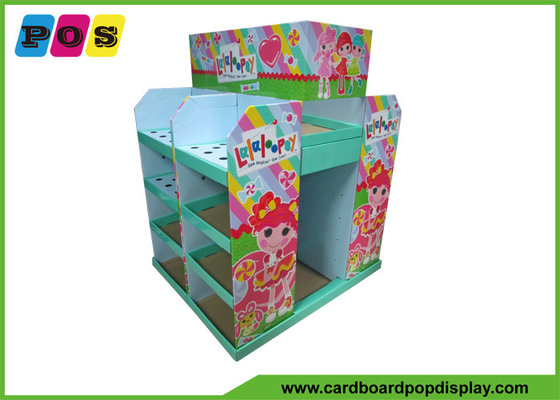 Recycled Retail POS Cardboard Pallet Display Loading Heavy Products For Toys PA031