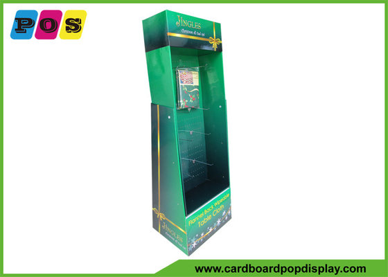 Supermarket Promotion Cardboard Product Display Stands For Table Cloth HD026