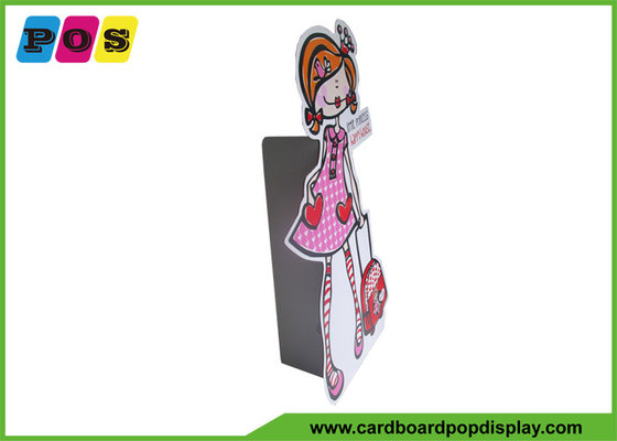 Glossy Lamination Cardboard Stand Up Display With CMYK Full Color Printing AD001