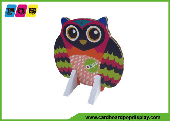 Retail Paperboard Standee Display Assembly Packing With Owl Printing AD004