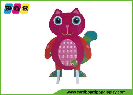 POS Corrugated Standee Display CMYK Color With Animal Printing AD005