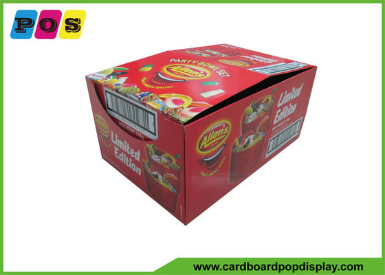 Corrugated Gift Packaging Boxes Color Printed Two Sides Standee Display CDU007