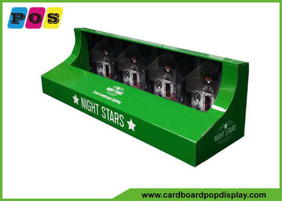Green Printing Cardboard Pop Displays CDU For Night Stars Lights CDU083