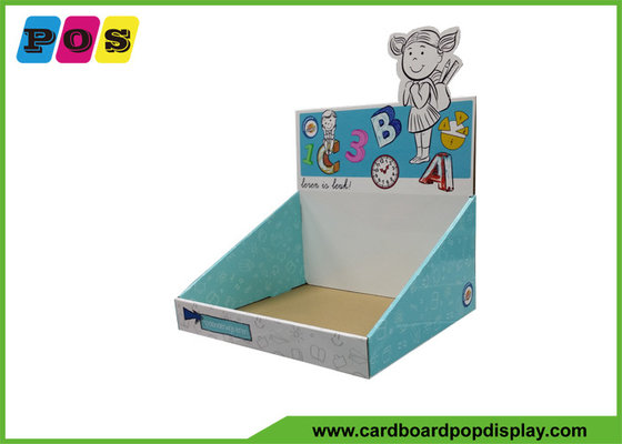 Corrugated POS Countertop Cardboard Display Retail Box For Toys Promotion CDU082