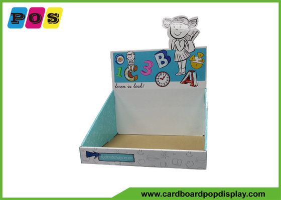 Corrugated POS Countertop Cardboard Display Retail Box For Toys Promotion CDU082
