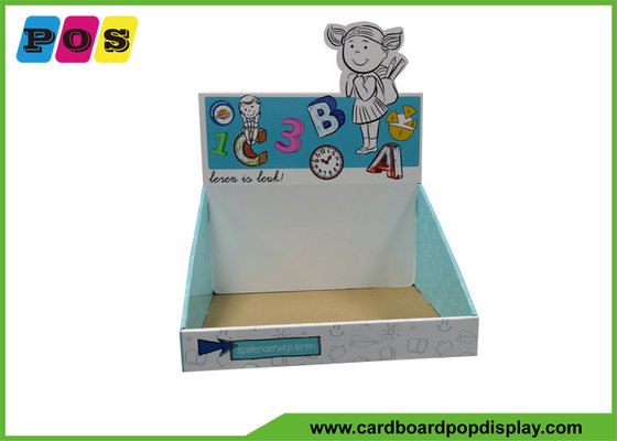 Corrugated POS Countertop Cardboard Display Retail Box For Toys Promotion CDU082