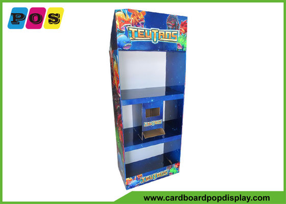Point Of Sale Toy Display Stand Free Standing FSDU With Three Shelves FL072