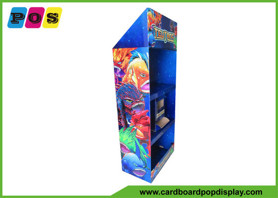 Point Of Sale Toy Display Stand Free Standing FSDU With Three Shelves FL072
