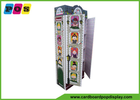 ODM / OEM Stand Up Product Cardboard Pop Displays For Clothes Promotion