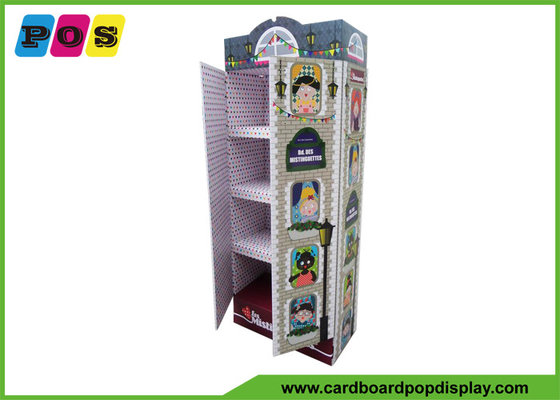 ODM / OEM Stand Up Product Cardboard Pop Displays For Clothes Promotion