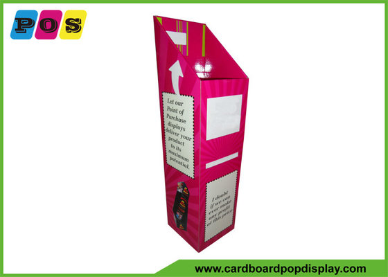 Free Standing Cardboard Display Bins , Products Promotion Cardboard Dump Bins