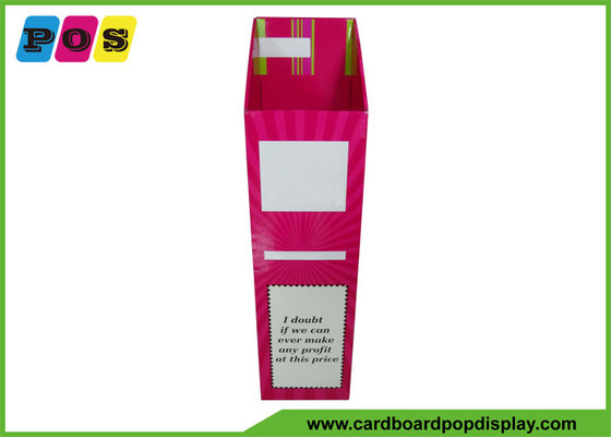 Free Standing Cardboard Display Bins , Products Promotion Cardboard Dump Bins