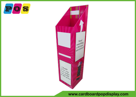 Free Standing Cardboard Display Bins , Products Promotion Cardboard Dump Bins