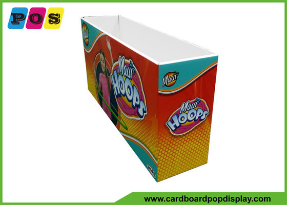 Retail Cardboard Advertising Corrugated Dump Bin Display For Hoop Promotion