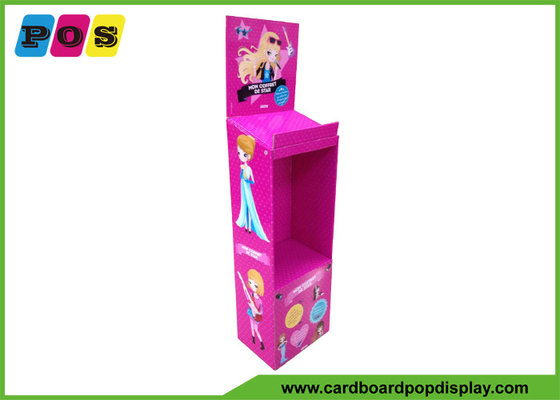 Store Carton Corrugated Cardboard Display Stands / Corrugated Pop Displays