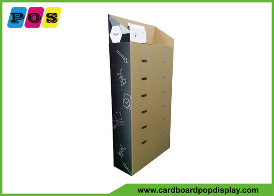 Custom Retail Stores Magic Games Cardboard Shelf Display Stand With 7 Shelves FL214