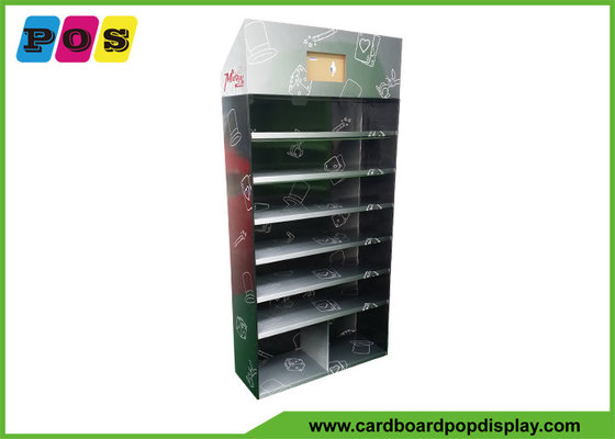 Custom Retail Stores Magic Games Cardboard Shelf Display Stand With 7 Shelves FL214