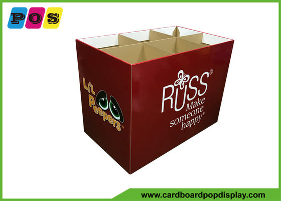 Walmart Half Pallet Corrugated Dump Bin Display For Plush Dolls Promotion