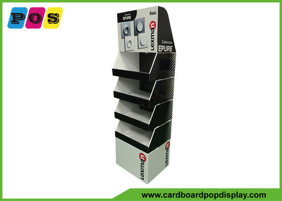 Supermaket Promotion Cardboard Display Racks FSDU With Case Stackers FL216