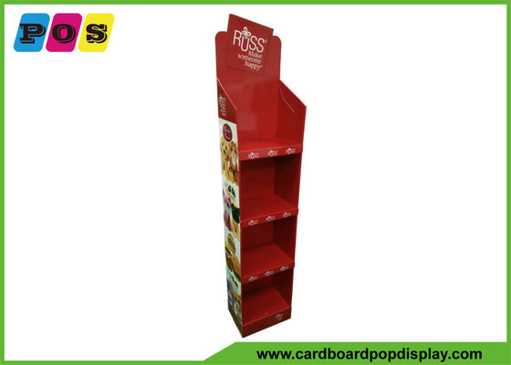 Custom Made Paperboard Four Trays Toys Floor Shipper Display Shelf FL209