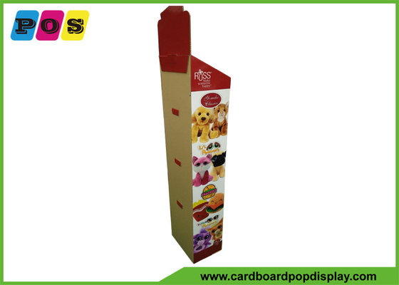 Custom Made Paperboard Four Trays Toys Floor Shipper Display Shelf FL209