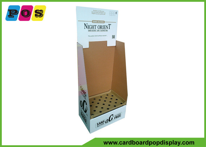 Printed Point Of Purchase Corrugated Dump Bin Display For Beer Promotion DB038