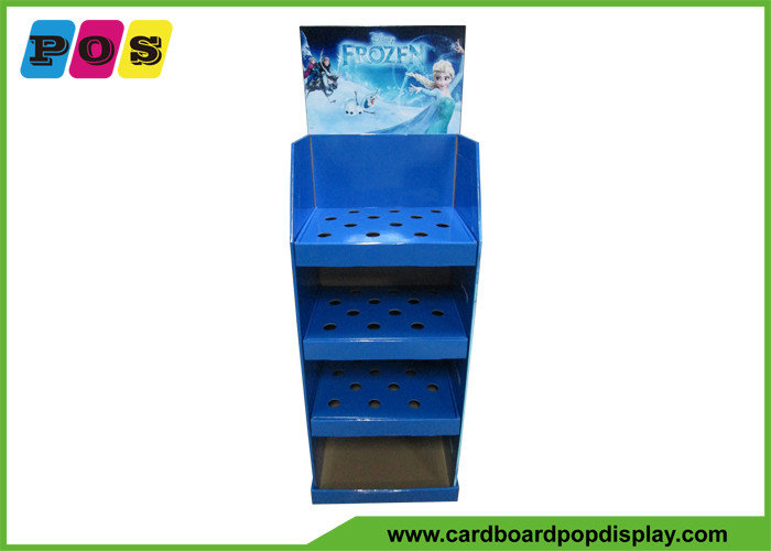 Supermarket Cardboard Pallet Display Half Pallet Size Display Rack for Toys