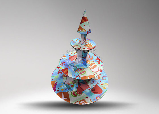 China 3 Tiers Cup Cake Stand supplier