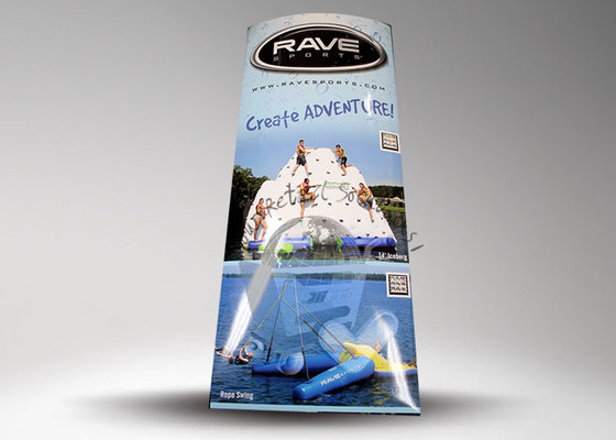 China Offset printing cardboard standups lama display rack / totem standee supplier