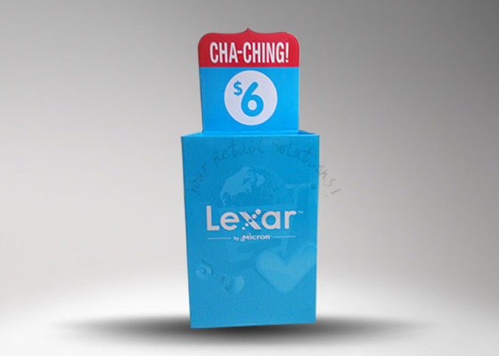 China Compact Flash corrugated dump bin display With Mini Warehouse , Retail Dump Bins supplier