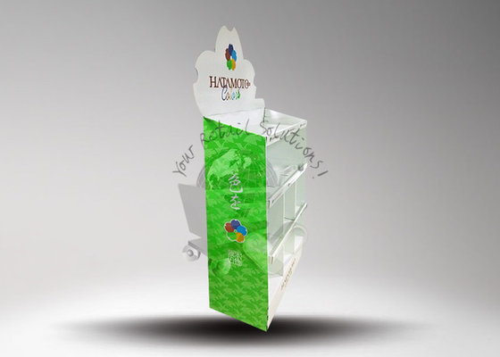 China 4 Tiers Promotional Cardboard Advertising Displays with Glossy Printing For Lovely Toys supplier