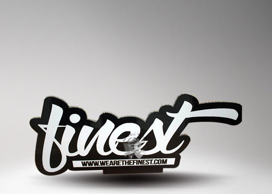 China Durable Jewelry cardboard standee custom with words shape Made by KT board supplier