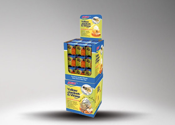 China Light Weight Corrugated Dump Bin Display for Advertising , Magazine Dump Bins supplier