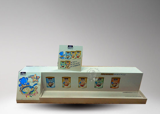 China Small Size Cardboard Display Stand for Milk Powder / Table Top Display supplier