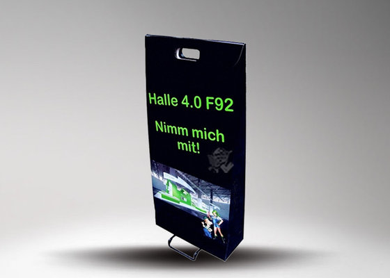 China Unique Free Foldable POP Cardboard Trolley Carton For Retailing Rack supplier