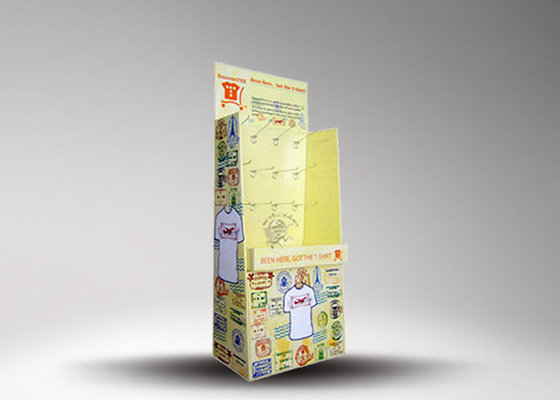 China Multifunctional Cardboard Hook Display with Precise Cutting and Clear Printing supplier