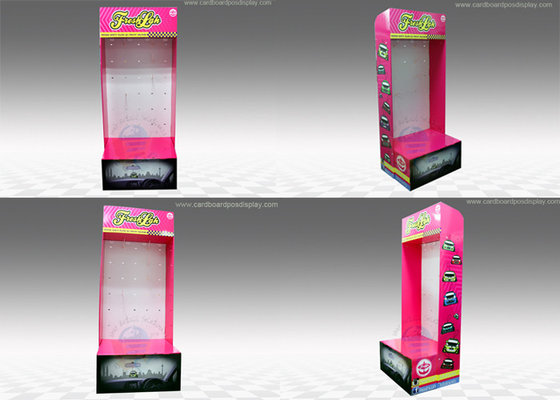 China Rectangle Sidekick Display Stand , Wall-mounted corrugated pop displays supplier