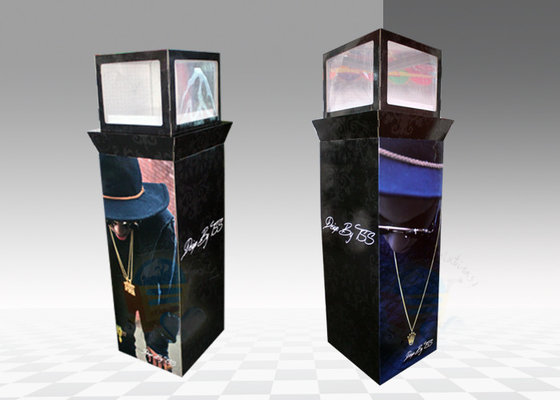 China PVC foldable cardboard cutout standee display Glossy varnishing supplier