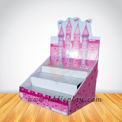 Child Toys Cardboard Counter Display with 2 -tier Popular Design for Sales supplier