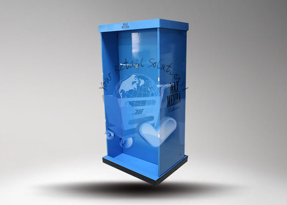Glossy Lamination Paper Corrugated Pop Displays Stand with Art paper / Craft paper supplier