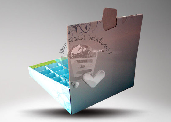 Shop supermarket Cardboard Counter Display Units For Iphone Accessaries supplier