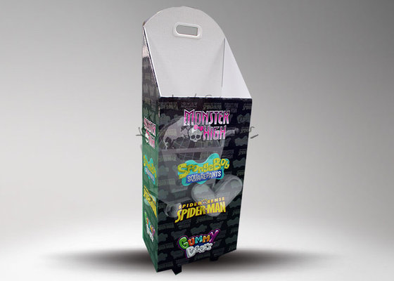 POP Display Stand Of Cardboard Trolley / Promotional Toys Sales Rack supplier