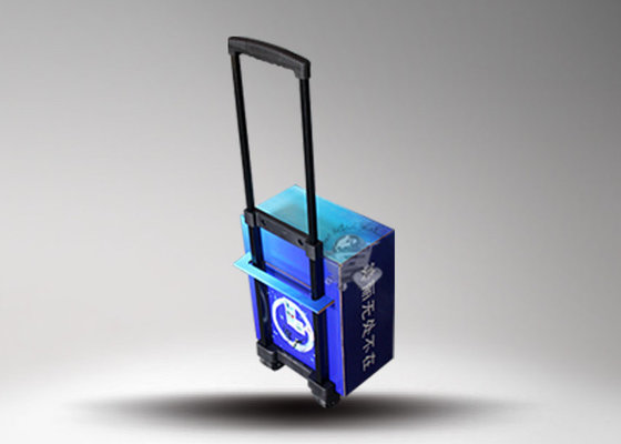 Advertising Travel Duplex Board Folding Trolley Box With Lid supplier