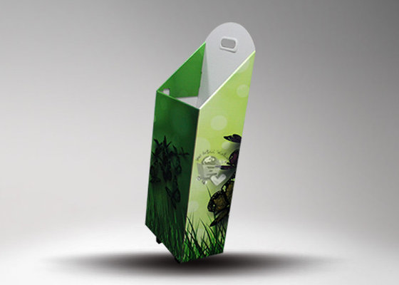 Free Standing POP Paper Cardboard Trolley Foldable / carton boxes supplier