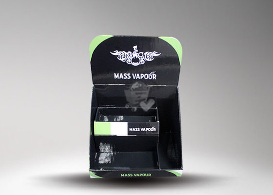 Free Standing Countertop Cardboard Display Shelves with Two Layers for Retail Store supplier