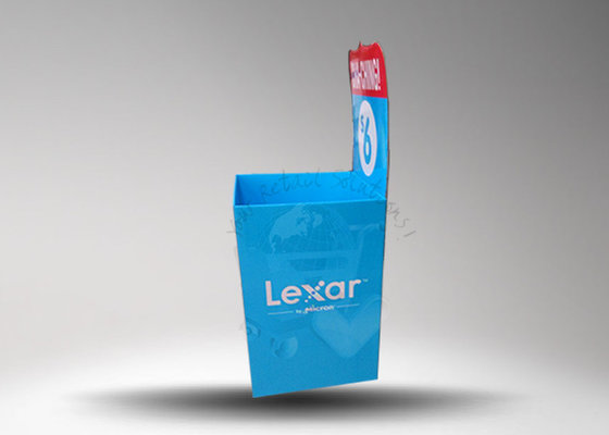 Compact Flash corrugated dump bin display With Mini Warehouse , Retail Dump Bins supplier