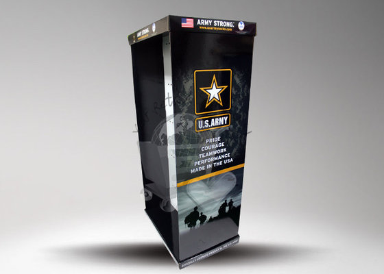 Pop Paper Hook Sidekick Display Stand With 4c Printing For Supermaket Promotion supplier